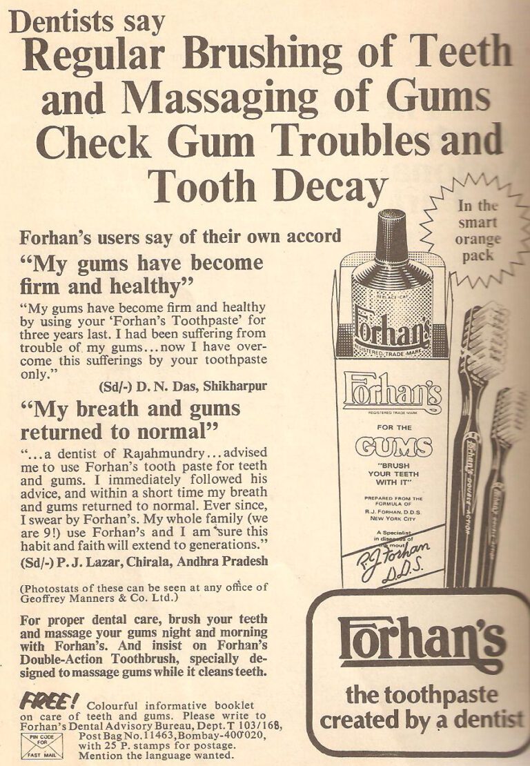 Forgotten Brands - Forhans